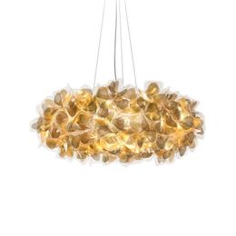 Slamp Clizia Mama Non Mama Pendel Ø78cm gold/klar