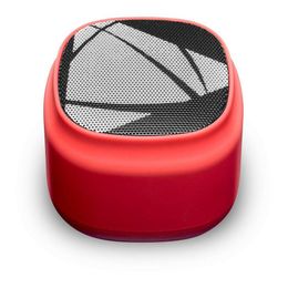 cellularline Wireless Speaker Mini Bluetooth-Lautsprecher (Bluetooth), rot