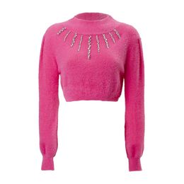 Influencer Pullover Damen Gr&ouml;&szlig;e S pink