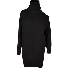 Urban Classics Knitted dress female Black size XXXL
