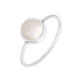 Elli Ring 'Solit&auml;r' Damen Gr&ouml;&szlig;e 54 silber / wollwei&szlig;