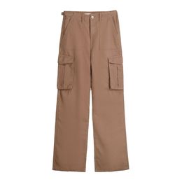 Bershka Cargo Pants female Brown size 38