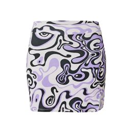 Nasty Gal Rock Damen Größe 40 pastelllila / helllila / schwarz