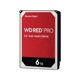 Western Digital WD Red™ Pro Festplatte Bulk, 6 TB HDD SATA Gbps, 3,5 Zoll, intern