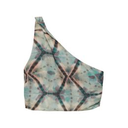 Pull&Bear Pull&Bear Top Damen Gr&ouml;&szlig;e M t&uuml;rkis / oliv / altrosa / schwarz