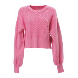 Influencer Pullover Damen Größe S pink