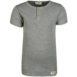 MarMar Copenhagen - T-Shirt TEE SS in grey melange, Gr.98