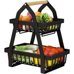 AUFUN Etagere Obst Etagere Obst Rack