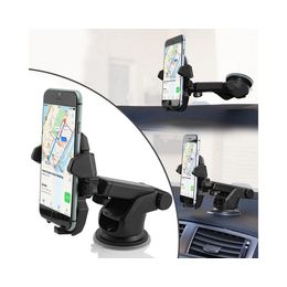 MidGard Auto Handy-Halterung ideal für Armaturenbrett oder Windschutzscheibe Smartphone-Halterung