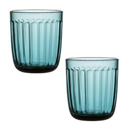 iittala Leerglas Trinkgläser Raami Seeblau (2-teilig)