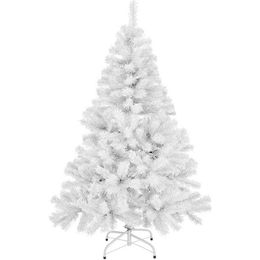 Gravidus Künstlicher Weihnachtsbaum Künstlicher Weihnachtsbaum Weiß Kunststoff 150cm