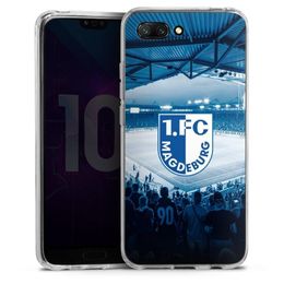DeinDesign Handyhülle 1. FC Magdeburg Stadion 1. FCM 1.FCM Arena, Huawei Honor 10 Silikon Hülle Bumper Case Handy Schutzhülle, weiß