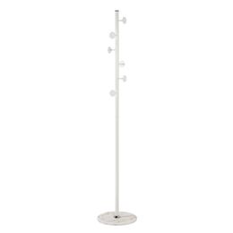 HAKU Kleiderständer Möbel Kleiderständer DH 35x180 cm weiß Garderobenständer