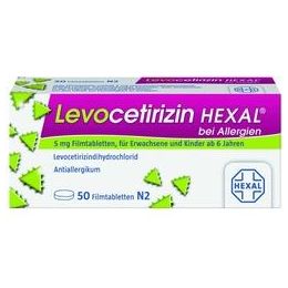 HEXAL® Levocetirizin Hexal bei Allergien 5 mg Filmtabl. 50 St