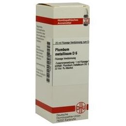 DHU-Arzneimittel Plumbum Metallicum D 6 Dilution 20 ml