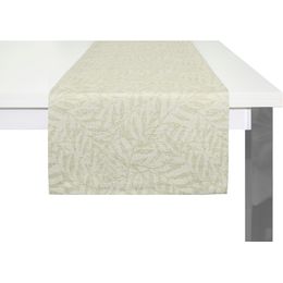 Tischläufer WIRTH "Gospic" Tischdecken Gr. B/L: 150 cm x 40 cm, 1 St., grau Tischläufer