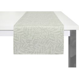 Tischläufer WIRTH "Gospic" Tischdecken Gr. B/L: 150 cm x 40 cm, 1 St., grün Tischläufer