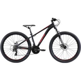 Mountainbike Bikestar Fahrräder Gr. 36 cm, 27,5 Zoll (69,85 cm), rot Hardtail