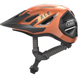 Fahrradhelm Abus "URBAN-I 3.0 ACE" Helme Gr. S Kopfumfang: 51 cm - 55 cm, orange Fahrradhelme für Erwachsene