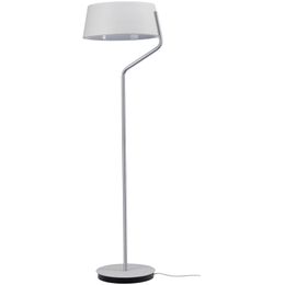 LED Stehlampe Paulmann "Belaja" Lampen Gr. 1 flammig, Ø 42,5 cm Höhe: 148,0 cm, weiß (weiß, chromfarben) LED Standleuchte Stehlampe Standleuchten