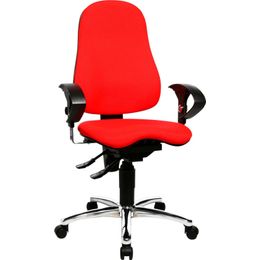 Bürostuhl Topstar "Sitness 10" Stühle rot Drehstühle
