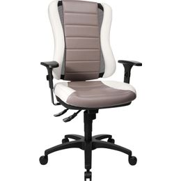 Bürostuhl Topstar "Head Point RS" Stühle grau (weiß, grau) Drehstühle