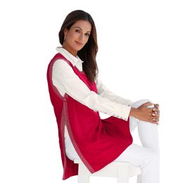 Pullunder Inspirationen "Pullunder" Gr. 36, rot Damen Pullover Pullunder