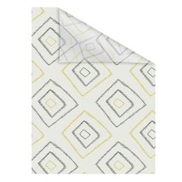 LICHTBLICK Fensterfolie selbstklebend, Sichtschutz, Stripy Boho Rectangle - Beige