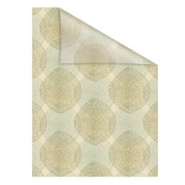 LICHTBLICK Fensterfolie selbstklebend, Sichtschutz, Stripy Boho Drop India - Beige