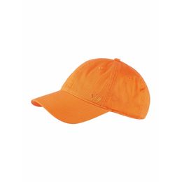 Walbusch Herren Baseballcap einfarbig Orange