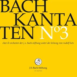 Kantaten No°3 - J.S.Bach-Stiftung, Rudolf Lutz. (CD)