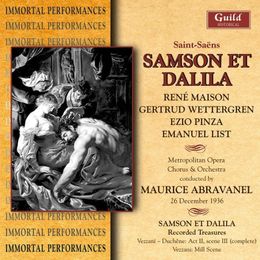 Samson Et Dalila - Maurice Abravanel, Metropolitan Opera Chorus & Orch.. (CD)