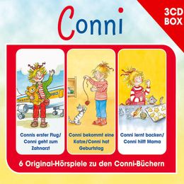KARUSSELL Conni 3 Hörspielbox Vol.4 - Conni (Hörbuch)
