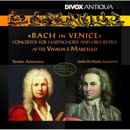 Bach In Venice - Giulio de Nardo, SESTIER ARMONICO. (CD)