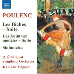 Naxos Les Biches-Suite - Jean-luc Tingaud, RTE National Symphony Orchestra. (CD)