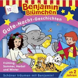 Benjamin Blümchen Gute-Nacht-Geschichten -Frühling, Sommer, Herbst und Winter - Benjamin Blümchen (Hörbuch)