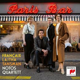 Paris Bar-Françaix Tansman Lajtha - Notos Quartett. (CD)