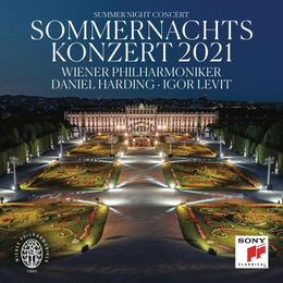 Sony Music Sommernachtskonzert 2021 - Daniel Harding, Wiener Philharmoniker, Igor Levit. (CD)