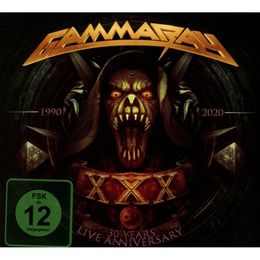 30 Years-Live Anniversary (Cd+Dvd) - Gamma Ray. (CD mit DVD)