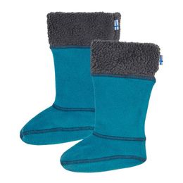 Finkid - Gummistiefel-Socken SUKKA in deep teal, Gr.31/32