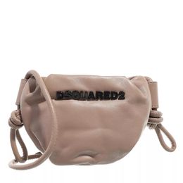 Dsquared2 Crossbody Bags - Logo Crossbody Bag Soft Leather - in beige - Crossbody Bags für Damen