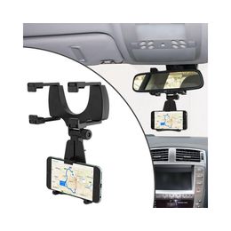 MidGard Autohalterung f KFZ-Rückspiegel Autospiegel Halterung Handy Universal Smartphone-Halterung