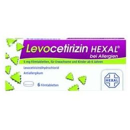 HEXAL® Levocetirizin Hexal bei Allergien 5 mg Filmtabl. 6 St