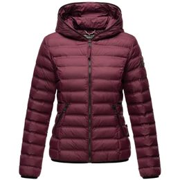 Navahoo Damen Stylische Steppjacke Übergangsjacke mit Kapuze Neevia