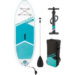 Inflatable SUP-Board Intex "AQUA QUEST 240" Wassersportboards Gr. 244 x 76 x 13 244 cm, weiß Stand Up Paddle