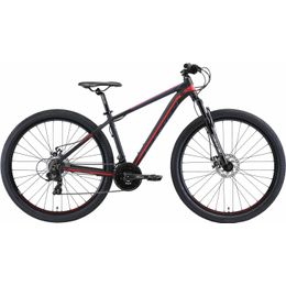 Mountainbike Bikestar Fahrräder Gr. 43 cm, 29 Zoll (73,66 cm), schwarz Hardtail
