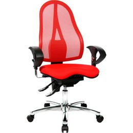 Bürostuhl Topstar "Sitness 15" Stühle rot (rot, rot) Drehstühle