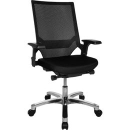 Bürostuhl Topstar "Autosyncron 1" Stühle schwarz Drehstühle