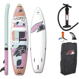F 2 SUP-Board F2 "Mono women ohne Paddel" Wassersportboards Gr. 10,5 320 cm, rosa Stand Up Paddle