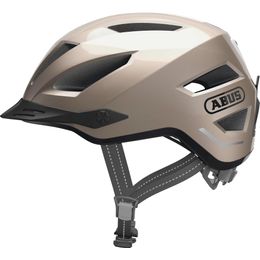 Fahrradhelm Abus "PEDELEC 2.0" Helme Gr. L Kopfumfang: 56 cm - 62 cm, goldfarben Fahrradhelme für Erwachsene